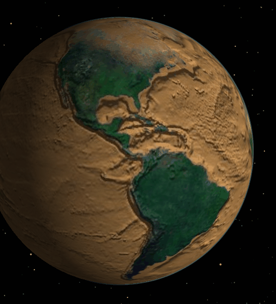 Earth No Water Landscape